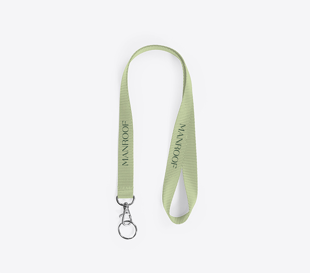 Nylon Lanyard mit Logo bedrucken | Manroof Werbeartikel