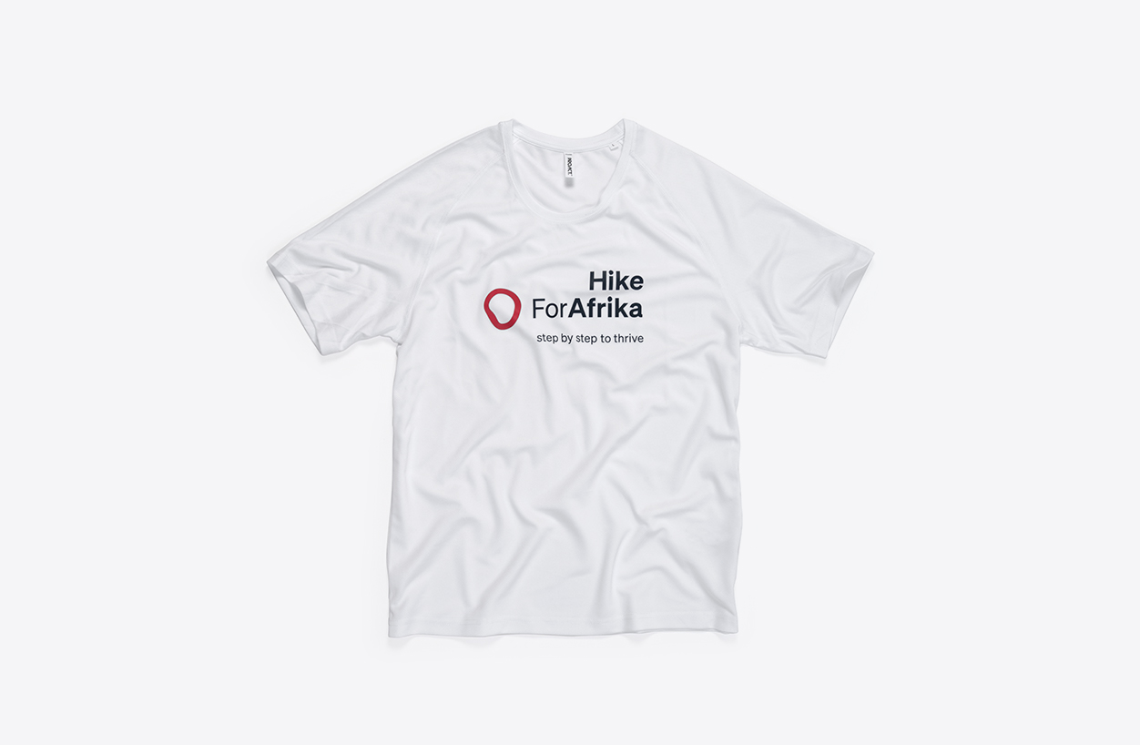 Sponsoring: T-Shirts Hike ForAfrika | Manroof Werbeartikel